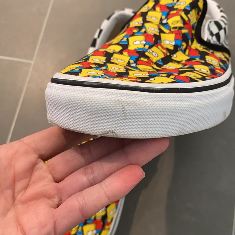 Vans The Simpsons Slip On Featuring Bart Simpson - Gem